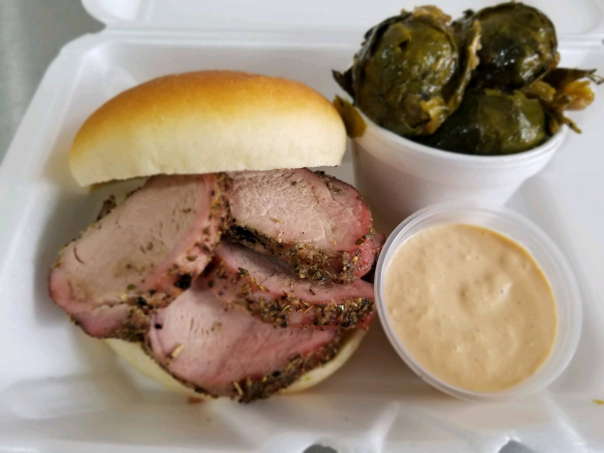 Franks Backyard BBQ Cedar Lake Indiana Pork Tenderloin